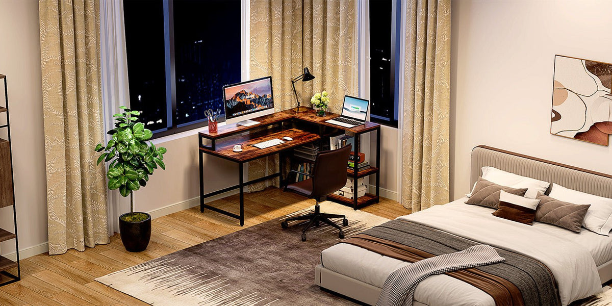 6 Smart Home Office Furniture Solutions for Small Spaces — Tribesigns