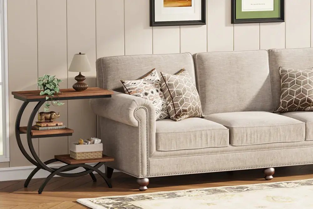 Top 6 Narrow Side Tables For the Living Room You’ll Love-Tribesigns