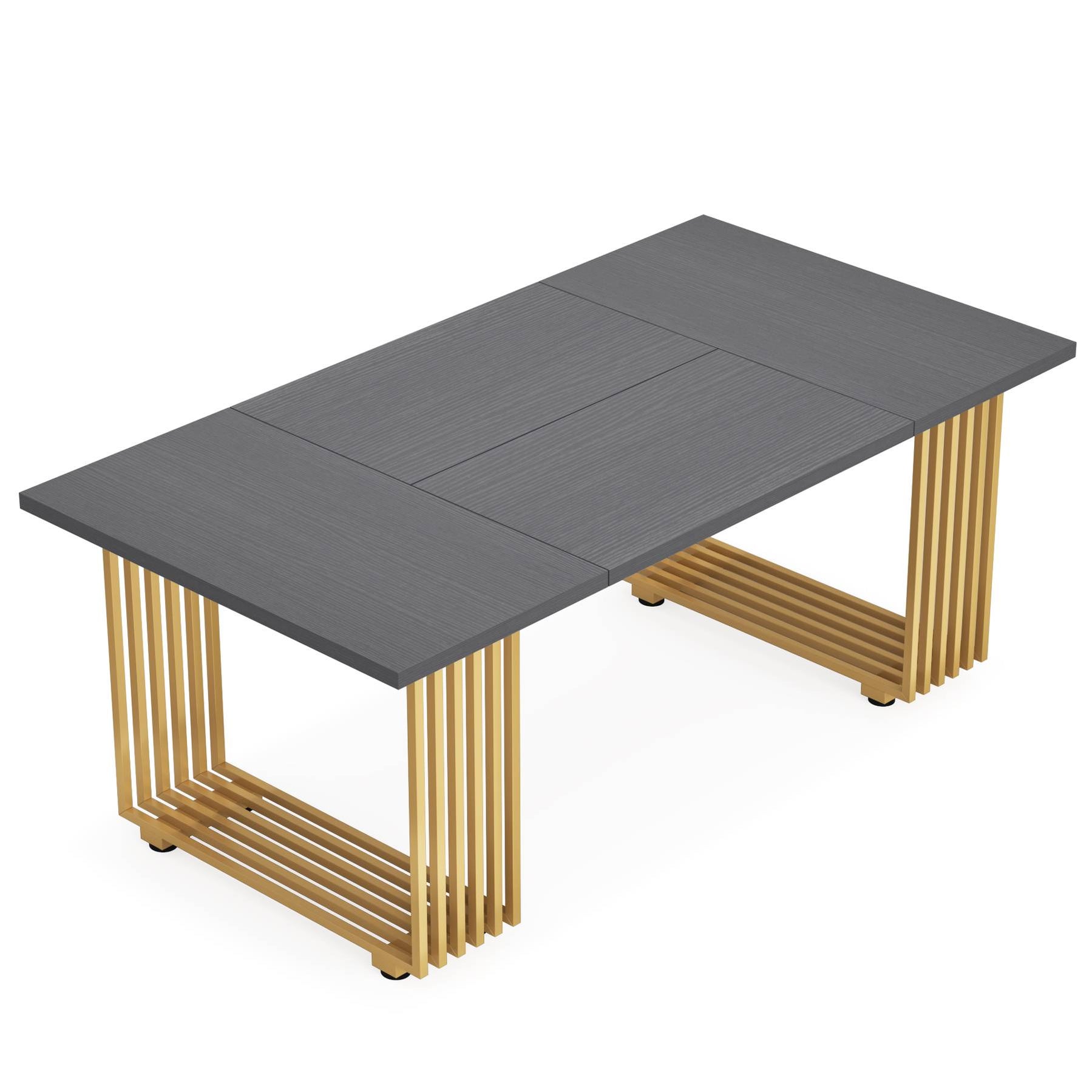 Tribesigns Dining Table, 70.8" Modern Kitchen Table for 6-8 People
