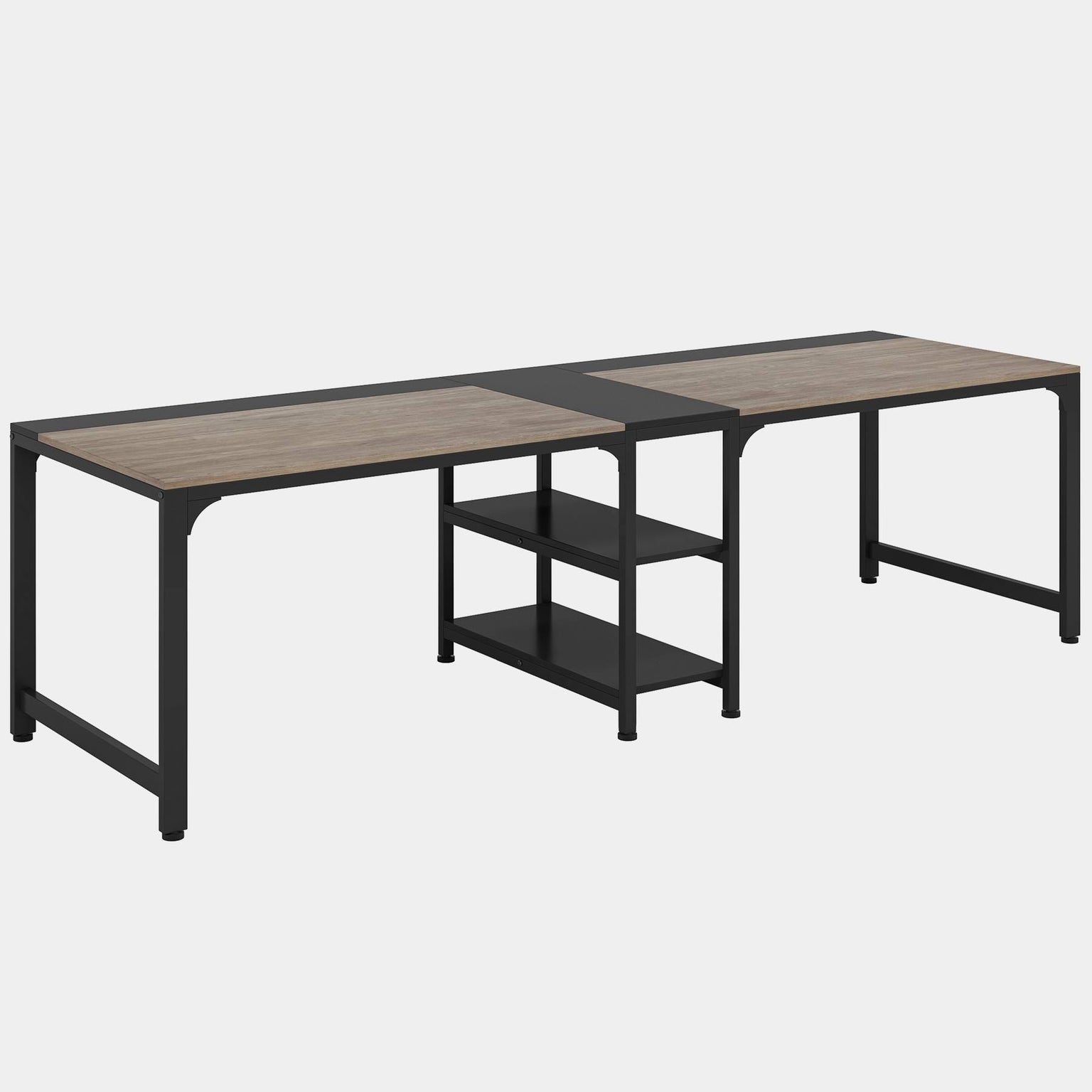 2 Person Desk | Double Desk Home Office - Tribesigns