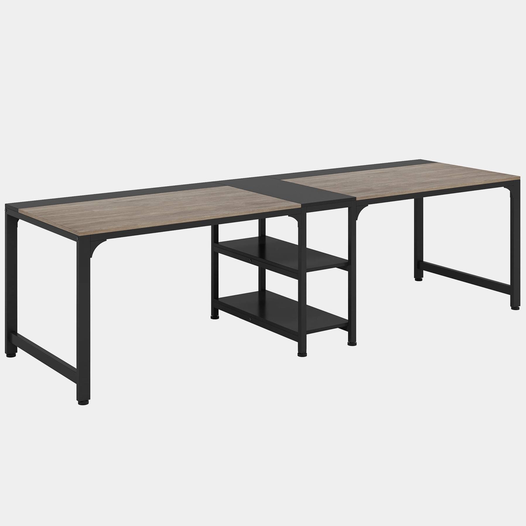 2 Person Desk | Double Desk Home Office - Tribesigns