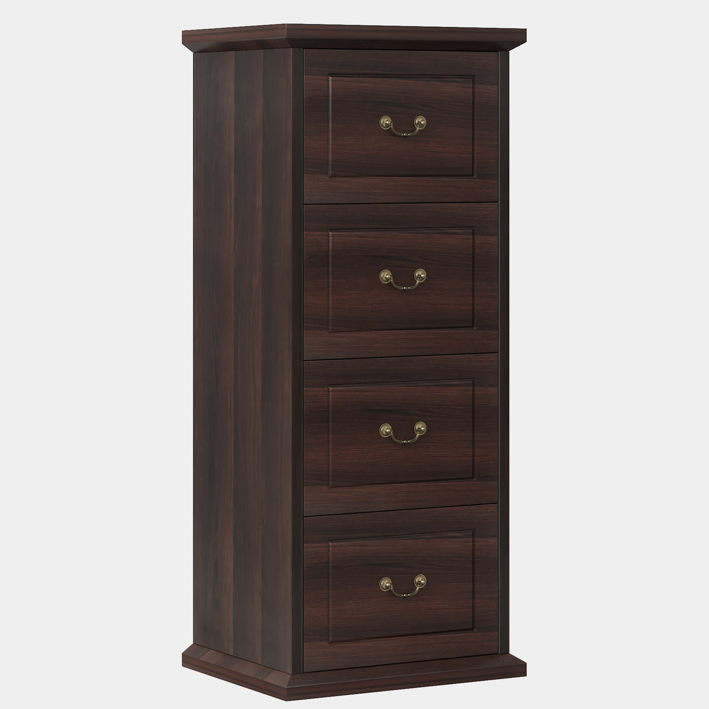 Tribesigns 4-Drawer File Cabinet, Vertical Wood Filing Cabinet