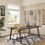 Tribesigns 6FT Conference Table, 70.8" Executive Desk Meeting Table