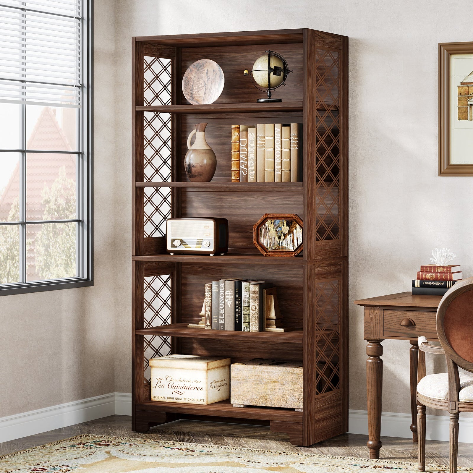 Inspiring 6 Tier Bookshelf Pictures