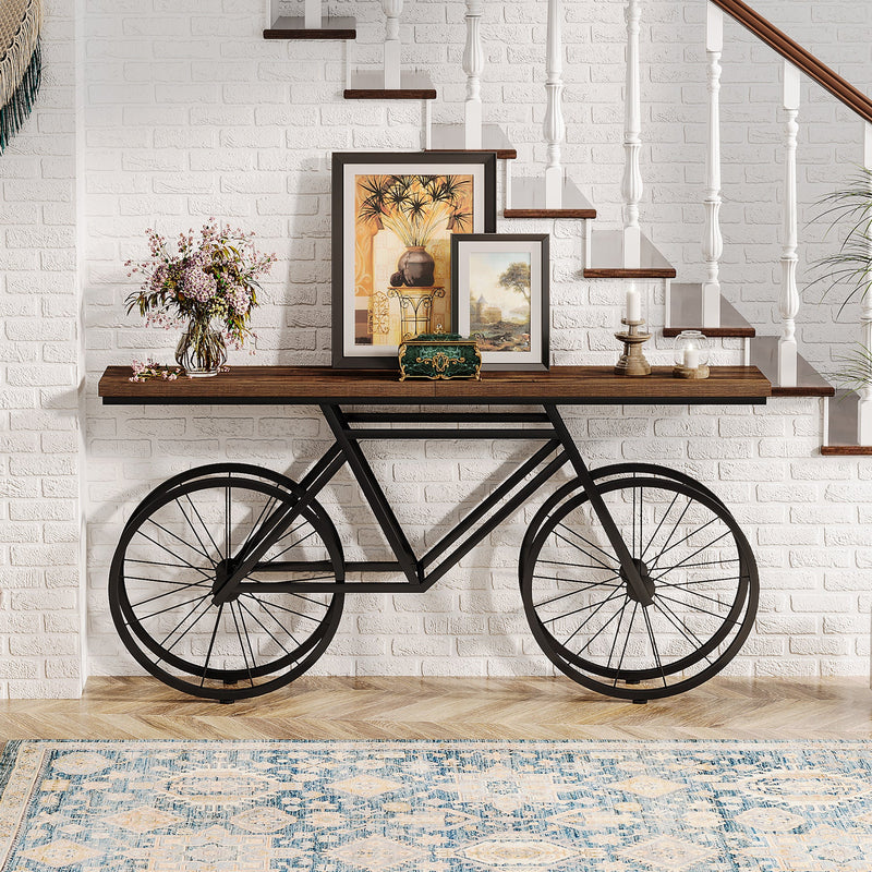 Tribesigns 70.9" Bike Console Table, Extra Long Bicycle Tables-Tribesigns