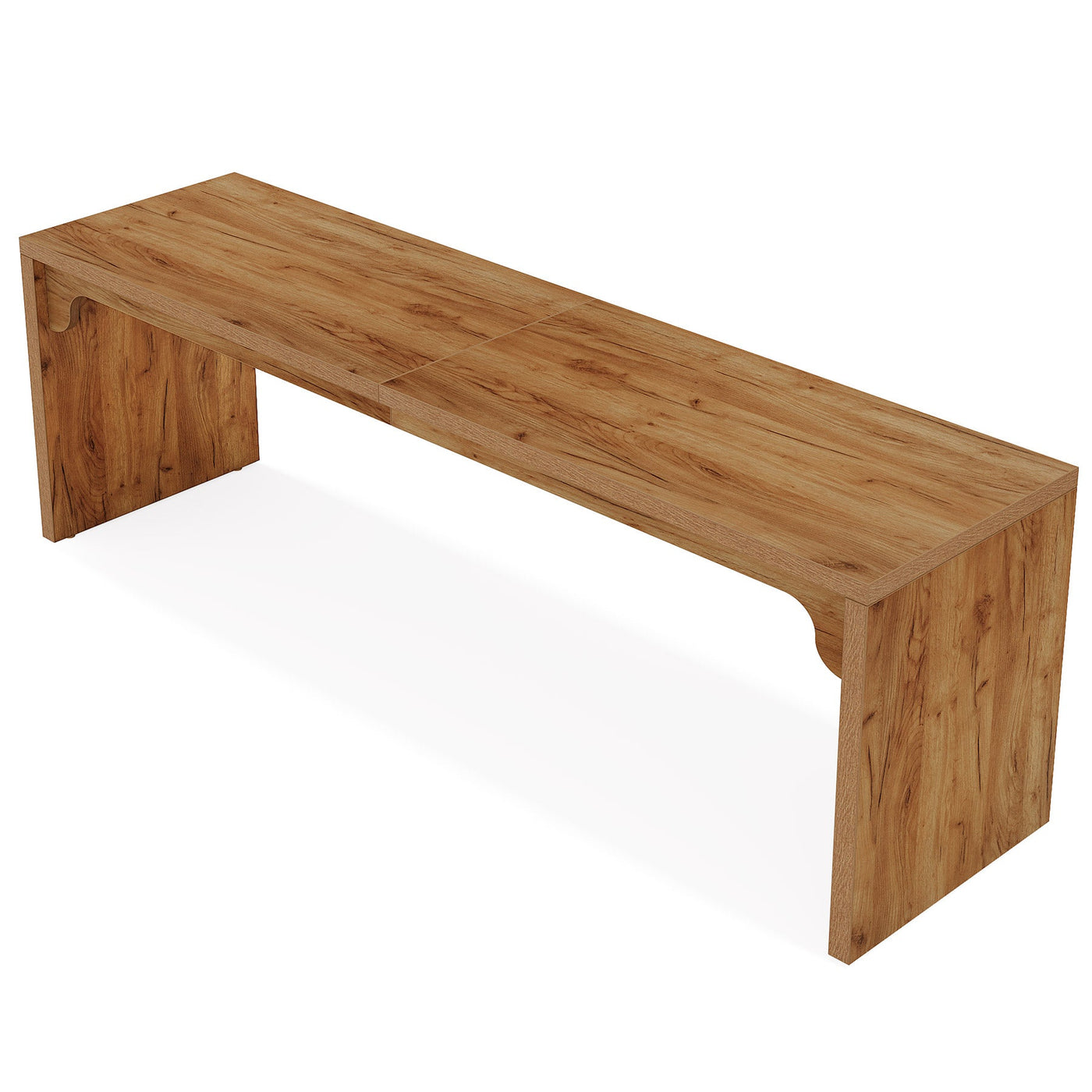 Tribesigns 78.7" Two Person Desk, Wood Long Computer Desk Double Desk ...
