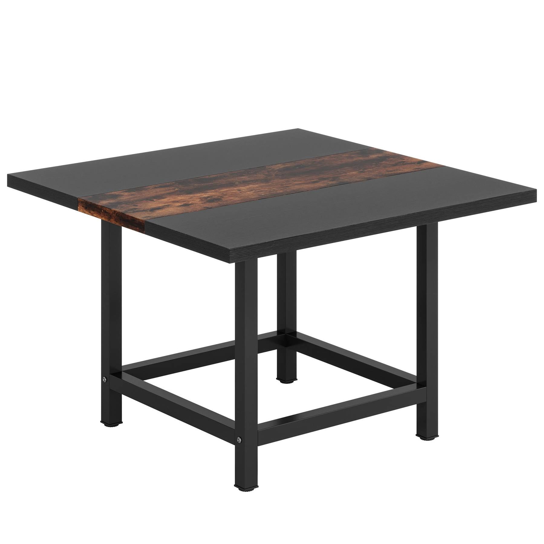 Tribesigns Dining Table, Farmhouse 39"x 39"x 29" Kitchen Table for 4