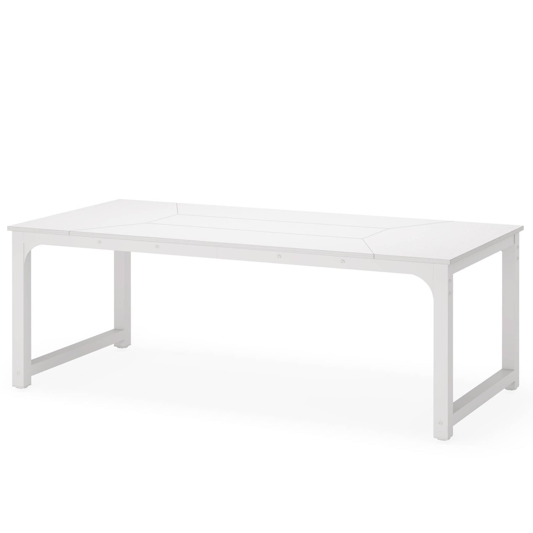 Tribesigns Conference Table, 6FT Rectangular Meeting Seminar Table