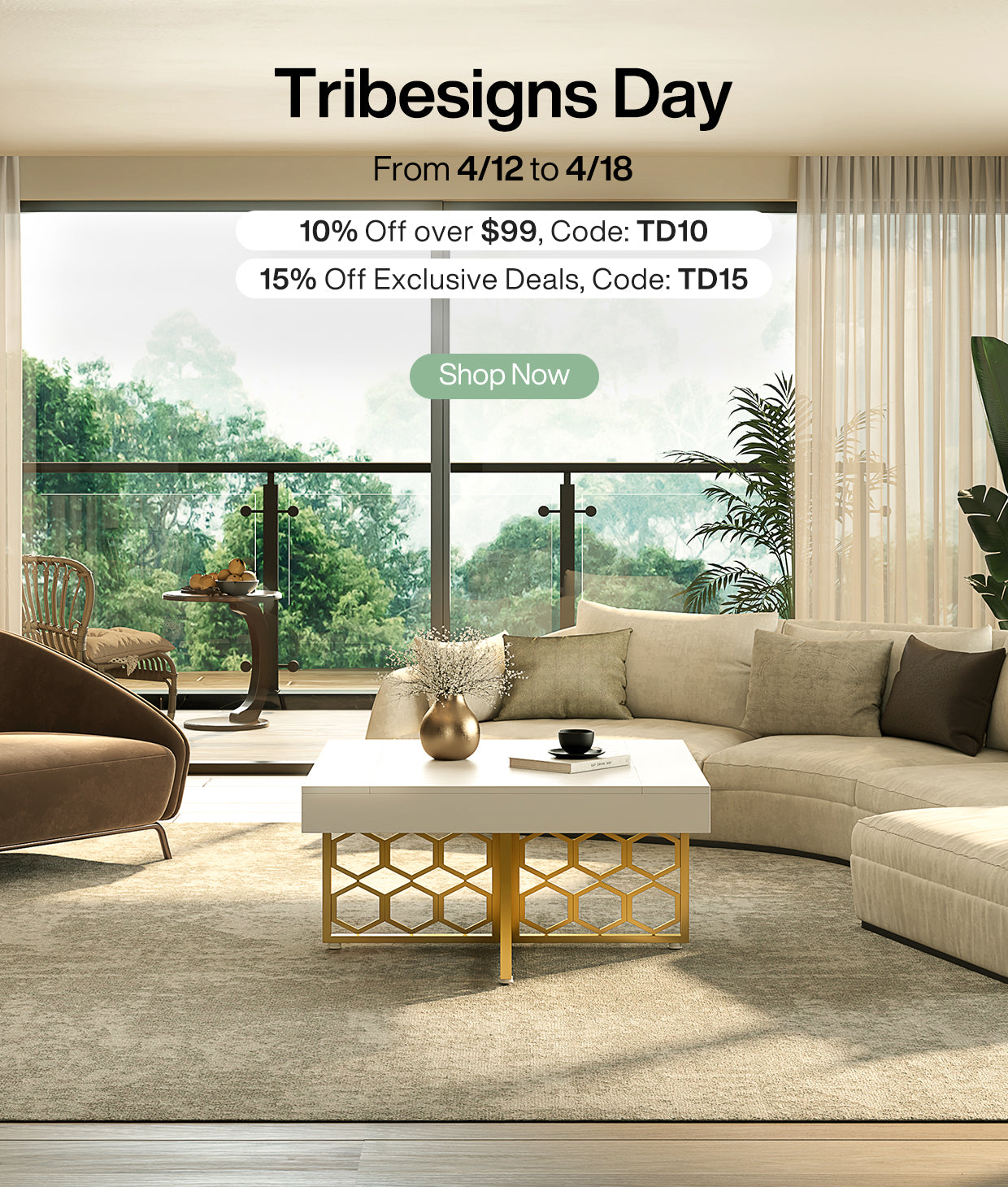 Tribeisgns Day: Big Sale for Your Home & Office Furniture — Tribesigns