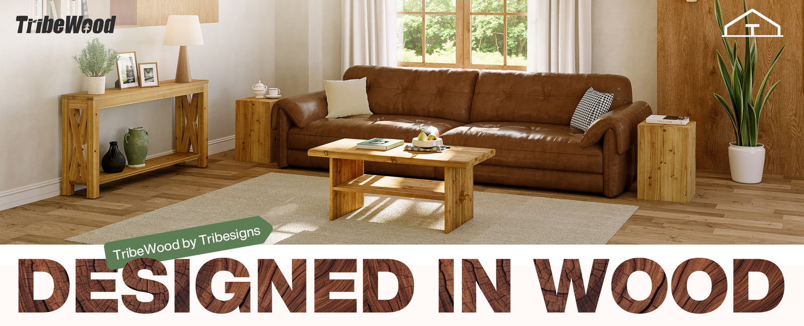 Tribewood by Tribesigns - Real Wood Furniture-Tribesigns