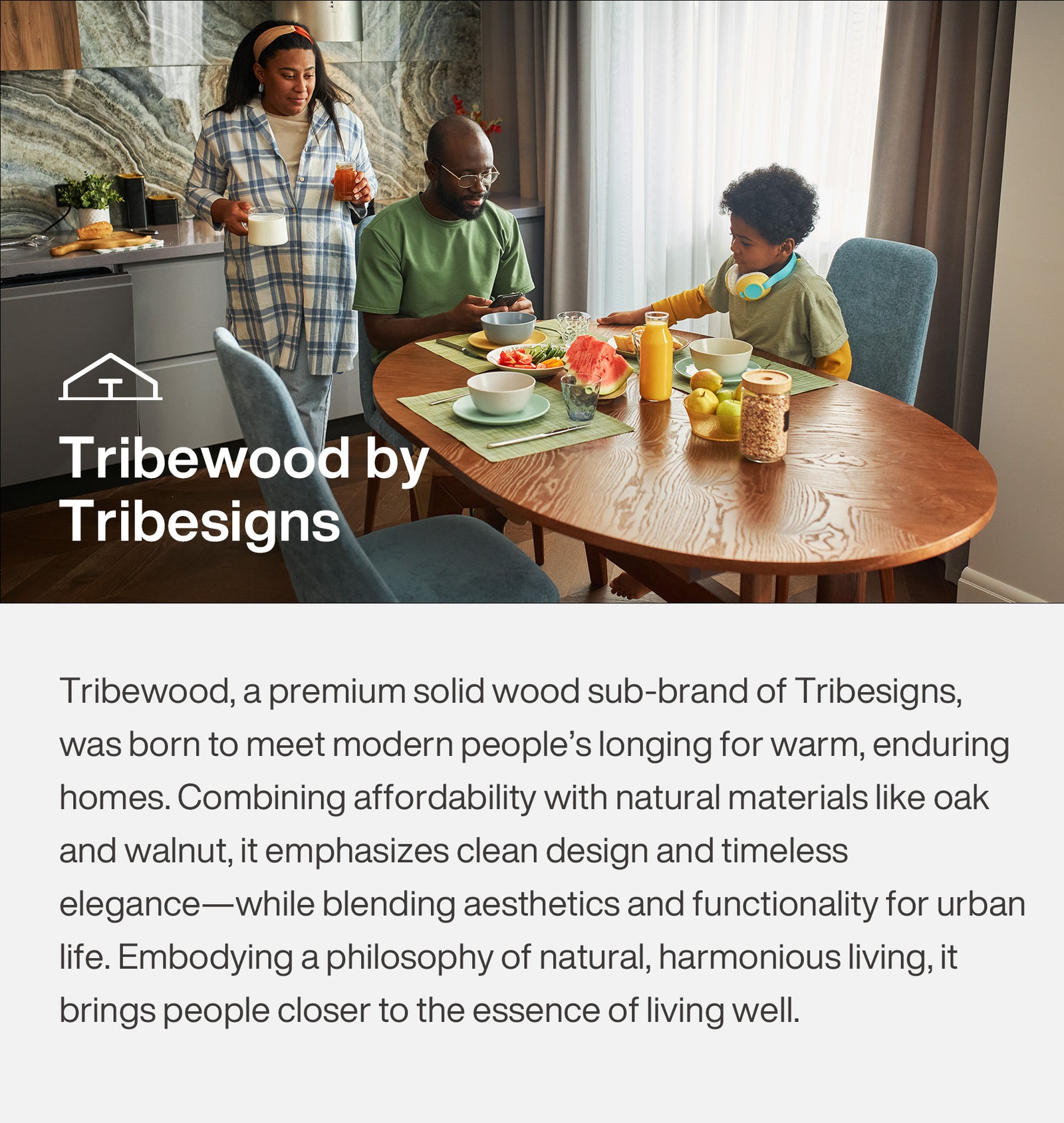 Tribewood by Tribesigns - Real Wood Furniture-Tribesigns