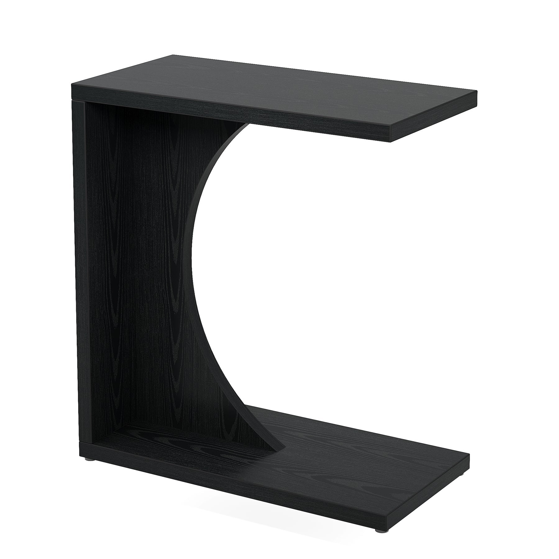 Tribesigns C-Shaped End Table, Sofa Side Table Couch Table