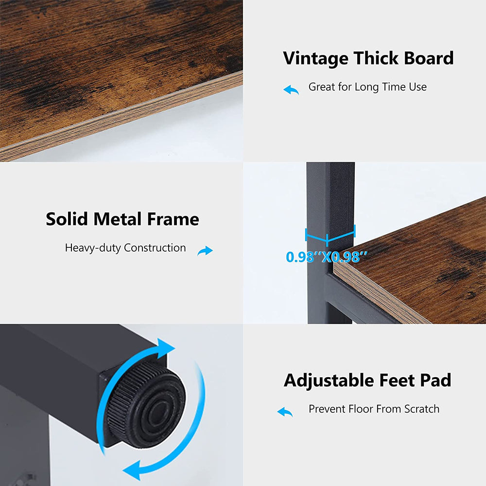 Tribesigns Ladder Bookshelf, 5-Tier Etagere Bookcase Display Rack ...