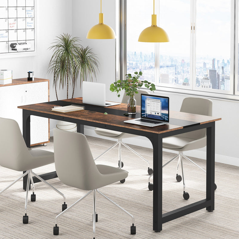 Tribesigns Modern Computer Desk, Simple Writing Desk-Tribesigns