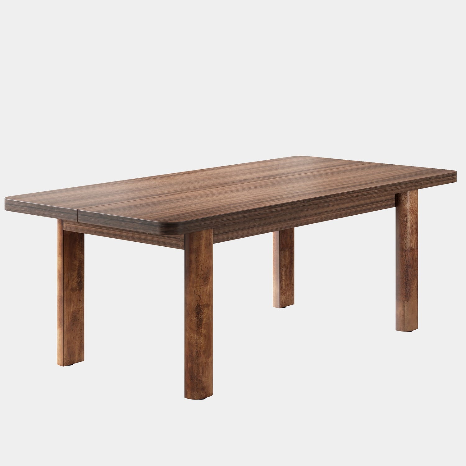 Wood Computer Desk, 62.99" Sturdy Table Conference Table-Tribesigns
