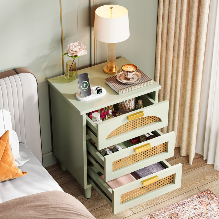 Tribesigns Wood Night Stand 20 Inch Bedside Table Storage Cabinet tribesigns-wood-night-stand-20-inch-bedside-table-storage-cabinet