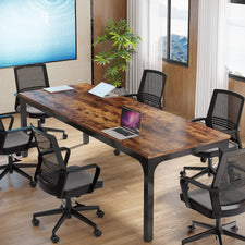 Tribesigns Executive Desk, 78.7" Computer Desk 6FT Conference Table