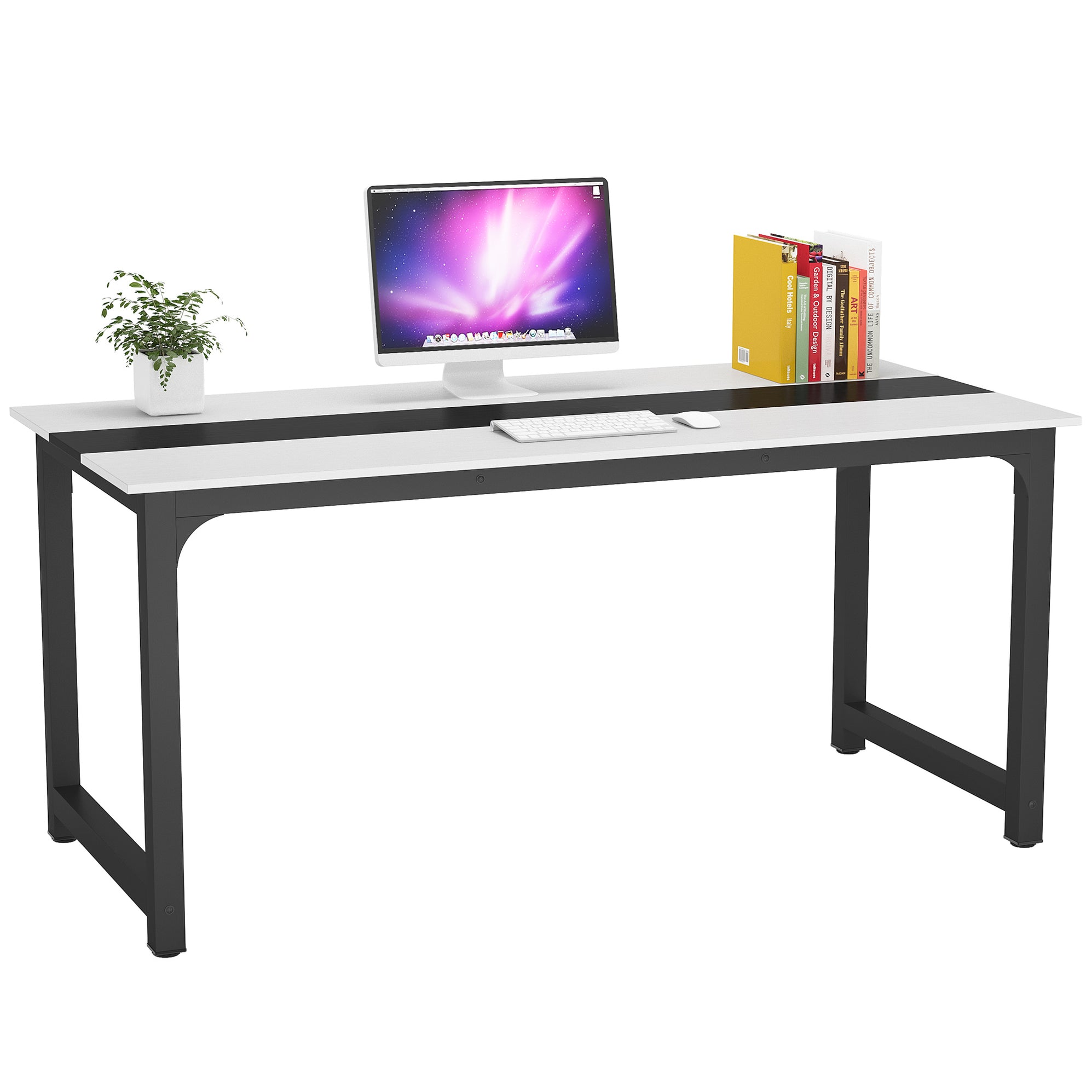 Tribesigns Conference Table, Rectangular Meeting Seminar Table