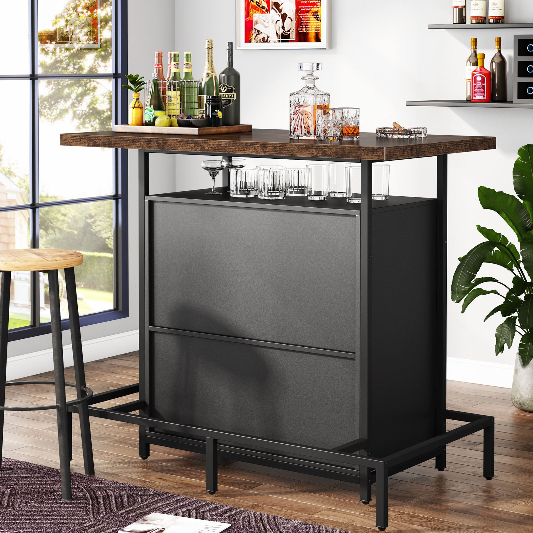 Bar Units | Home Bar Furniture — Tribesigns