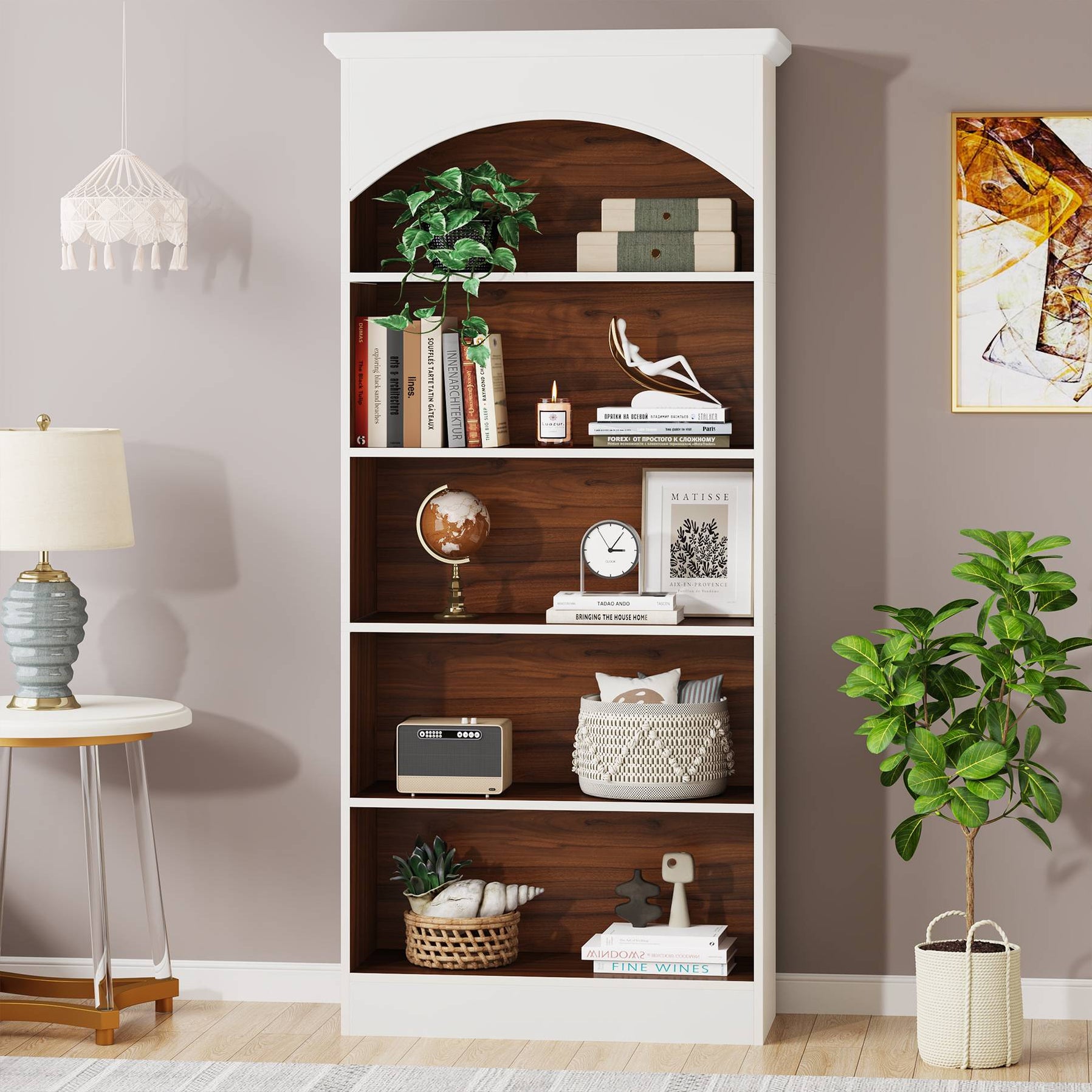 Bookcases & Bookshelves | Corner Bookshelf — Page 4 — Tribesigns