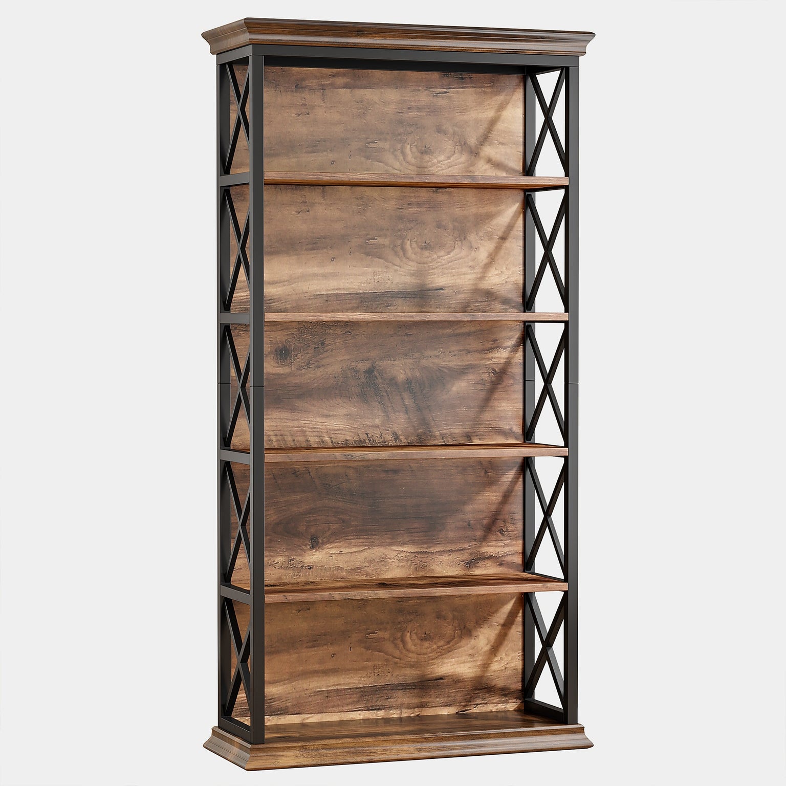 Bookcases & Bookshelves | Corner Bookshelf — Tribesigns