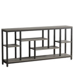 Tribesigns Console Table, 70.9" Entryway Sofa Table with Shelves