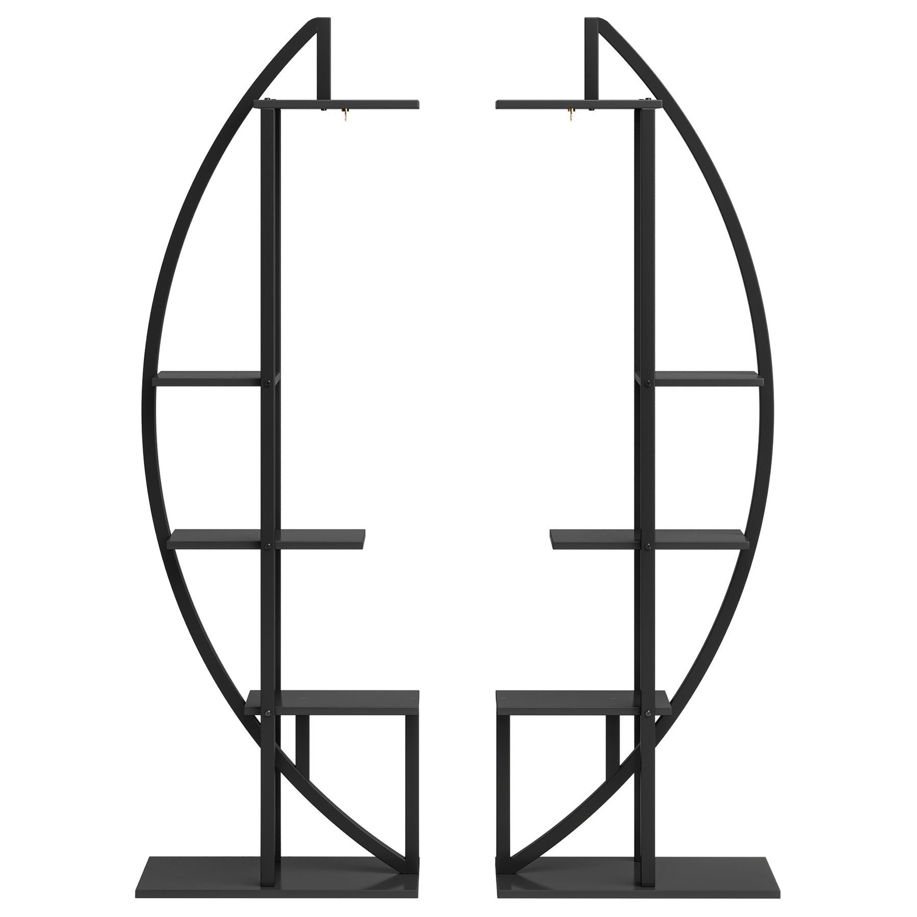 Tribesigns Plant Stand, 5-Tier Curved Flower Display Shelf Pack of 2