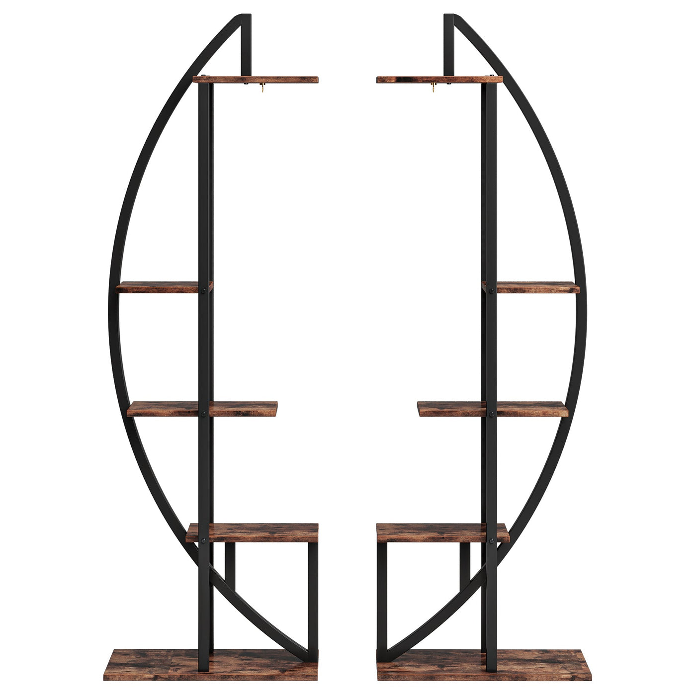 Tribesigns Plant Stand, 5-Tier Curved Flower Display Shelf Pack of 2