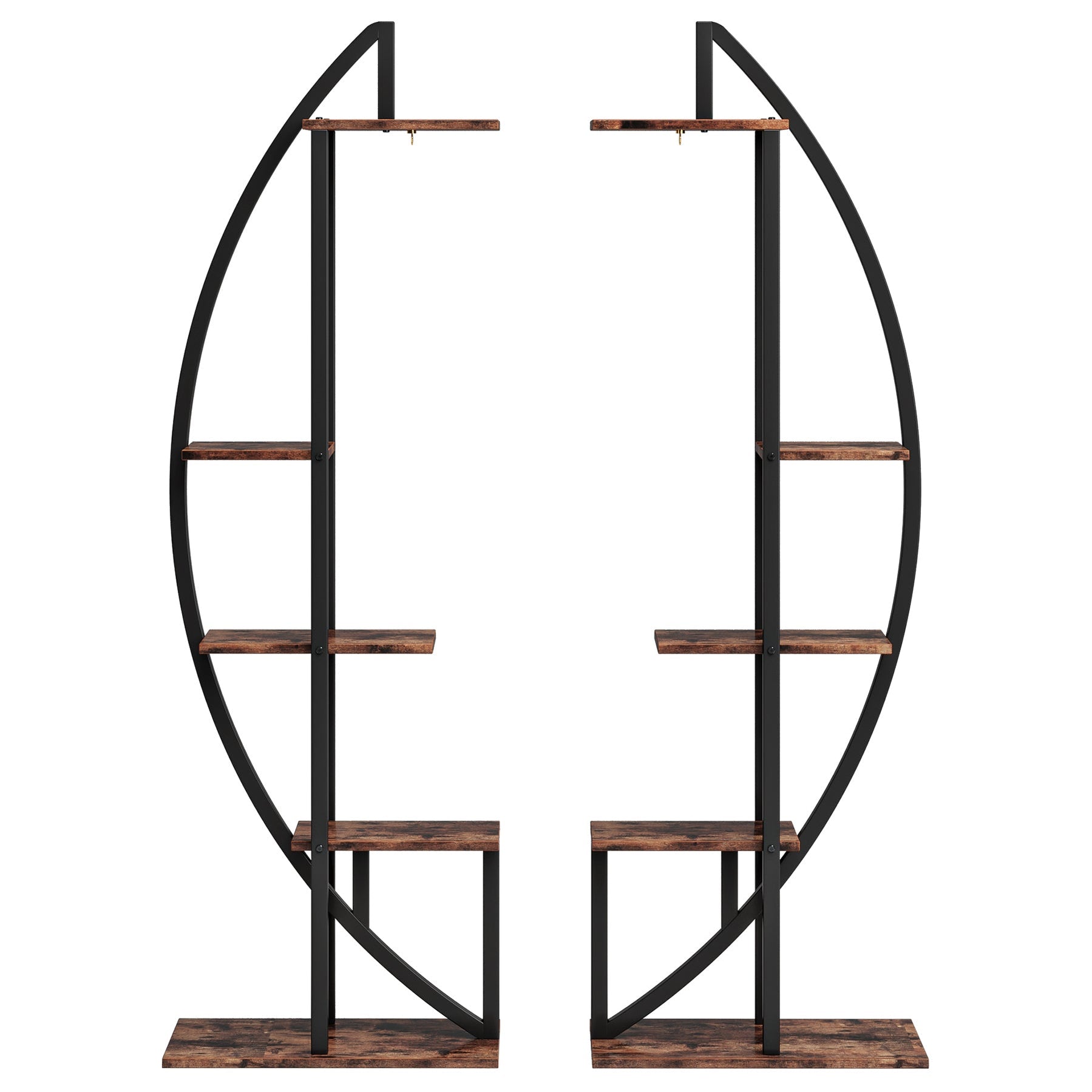Tribesigns Plant Stand, 5-Tier Curved Flower Display Shelf Pack of 2