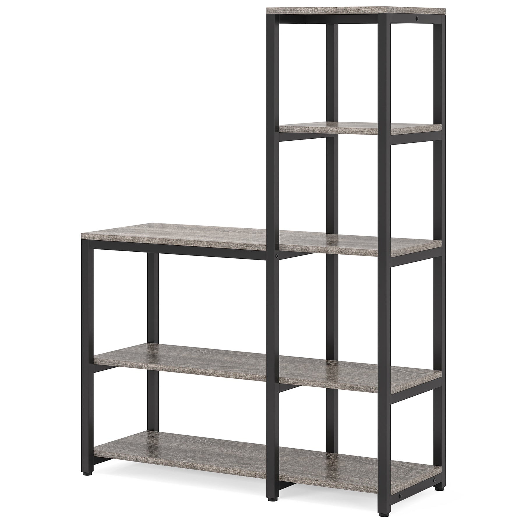 Tribesigns Ladder Bookshelf, 5-Tier Etagere Bookcase Display Rack